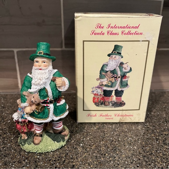 International Santa Claus Collection | Holiday | Vintage Irish Father ...